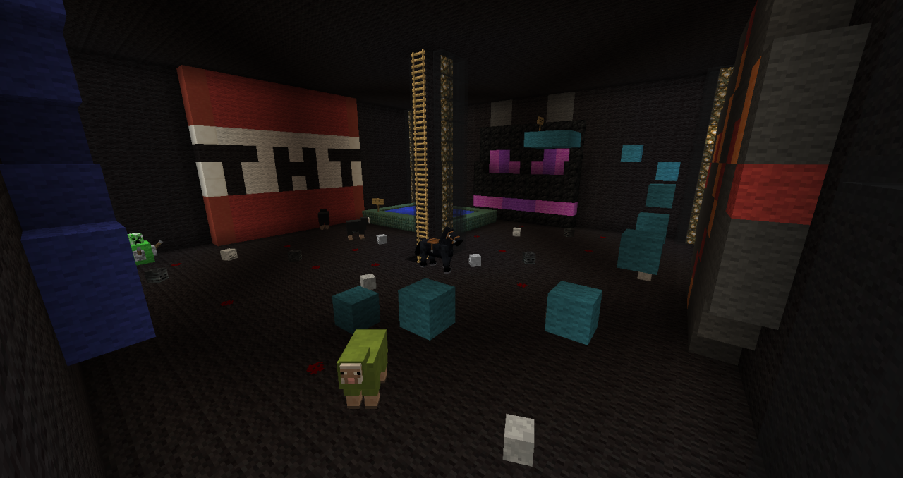 Pat and Jen Land(burning map) Minecraft Map