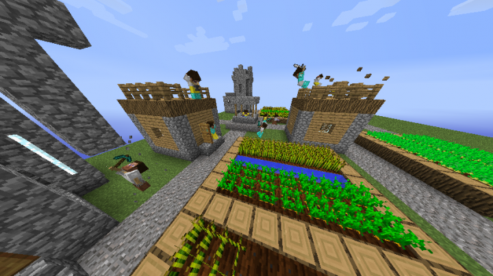 Epic Fighting Scene Minecraft Map