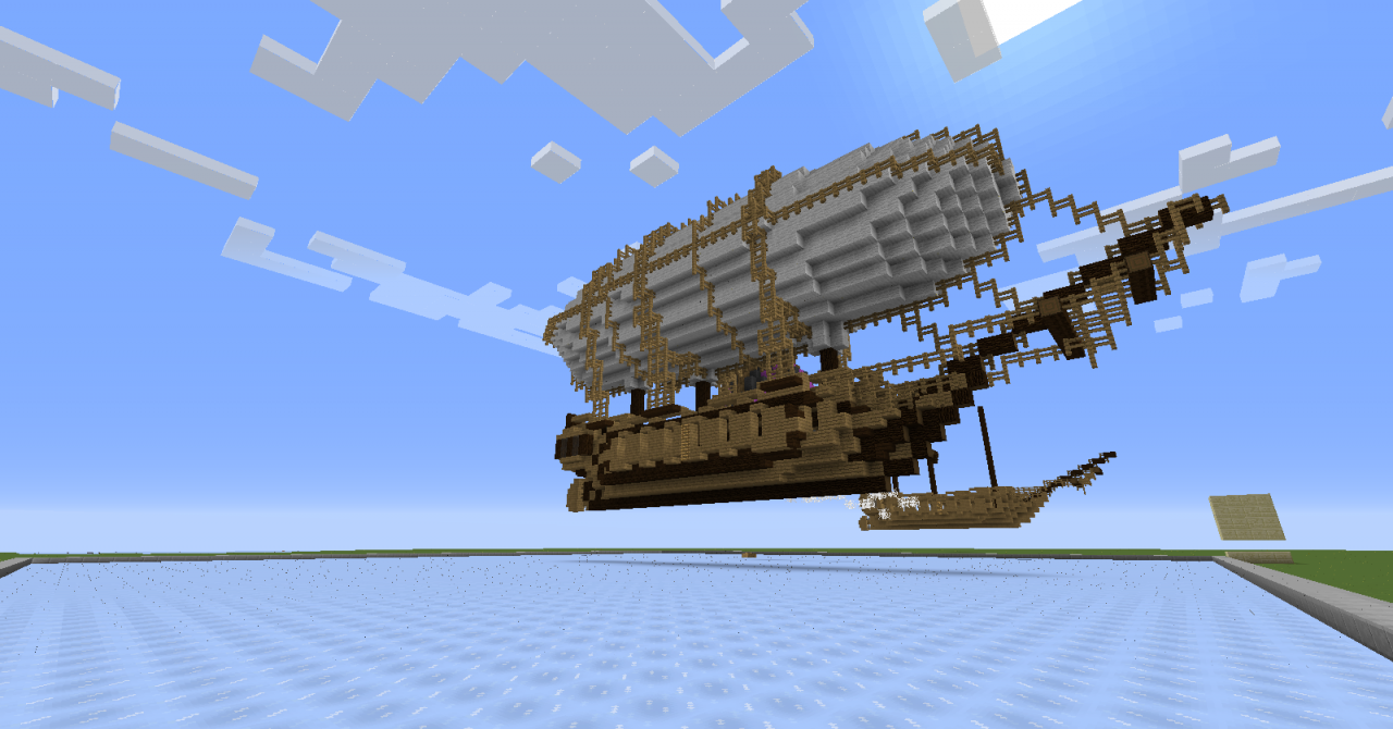 19th Century Style Airship Minecraft Map