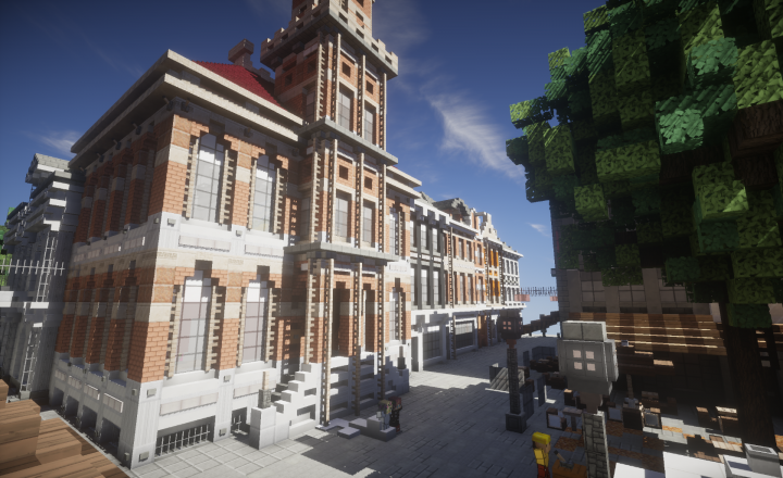 Horken: A realistic Dutch town project. Minecraft Map