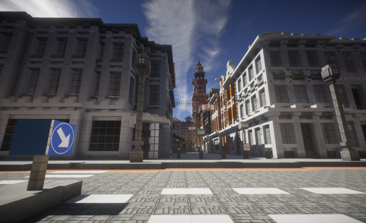 Horken: A realistic Dutch town project. Minecraft Map