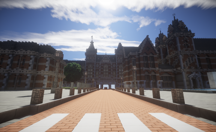 Horken: A realistic Dutch town project. Minecraft Map
