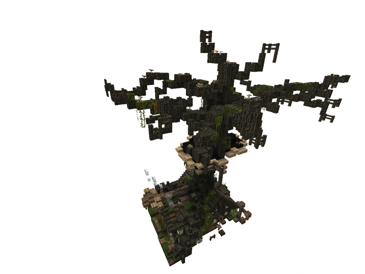 ℂ𝕃𝕖𝕧𝕖𝕣𝔹𝕚𝕣𝕔𝕙 A druide house Minecraft Map