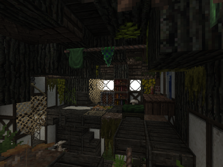 ℂ𝕃𝕖𝕧𝕖𝕣𝔹𝕚𝕣𝕔𝕙 A druide house Minecraft Map