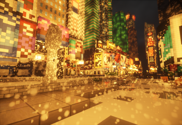 Times Square Minecraft Map