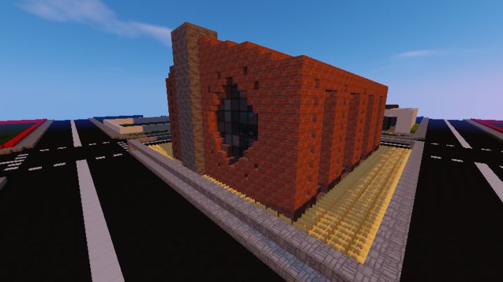 Modern Barn House / Spawn Minecraft Map