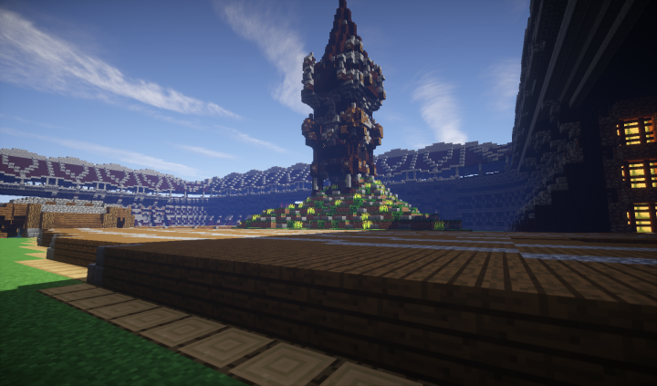 Un énorme Spawn [Abandoned by HitCraft] Minecraft Map