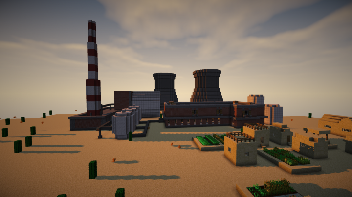 Military Nuclear Power Plant Minecraft Map