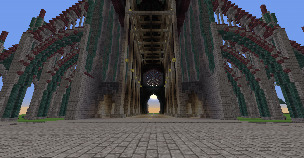My own personal homage to Gothic architecture Minecraft Map