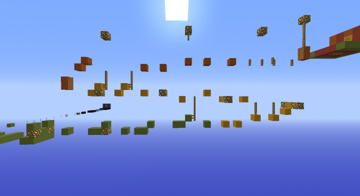 Hard Parkour Minecraft Map