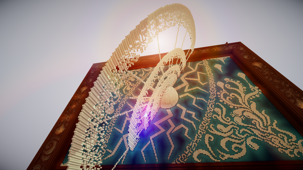 Abstract explosion Minecraft Map