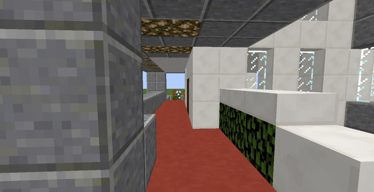 Small Modern House Minecraft Map