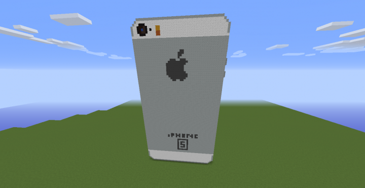 iPhone 5S Minecraft Map