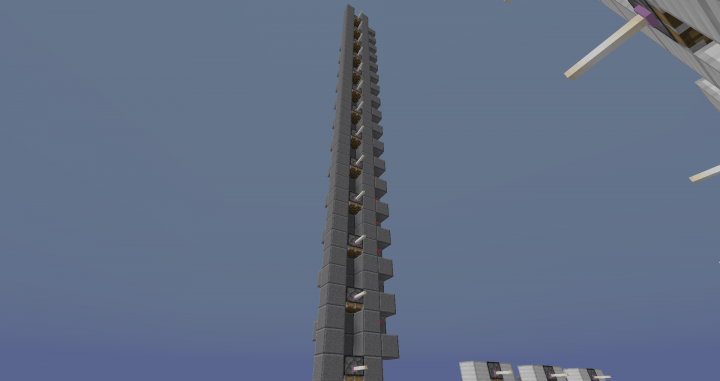 1.9 Compact Piston Elevator Minecraft Map