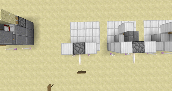 1.9 Compact Piston Elevator Minecraft Map