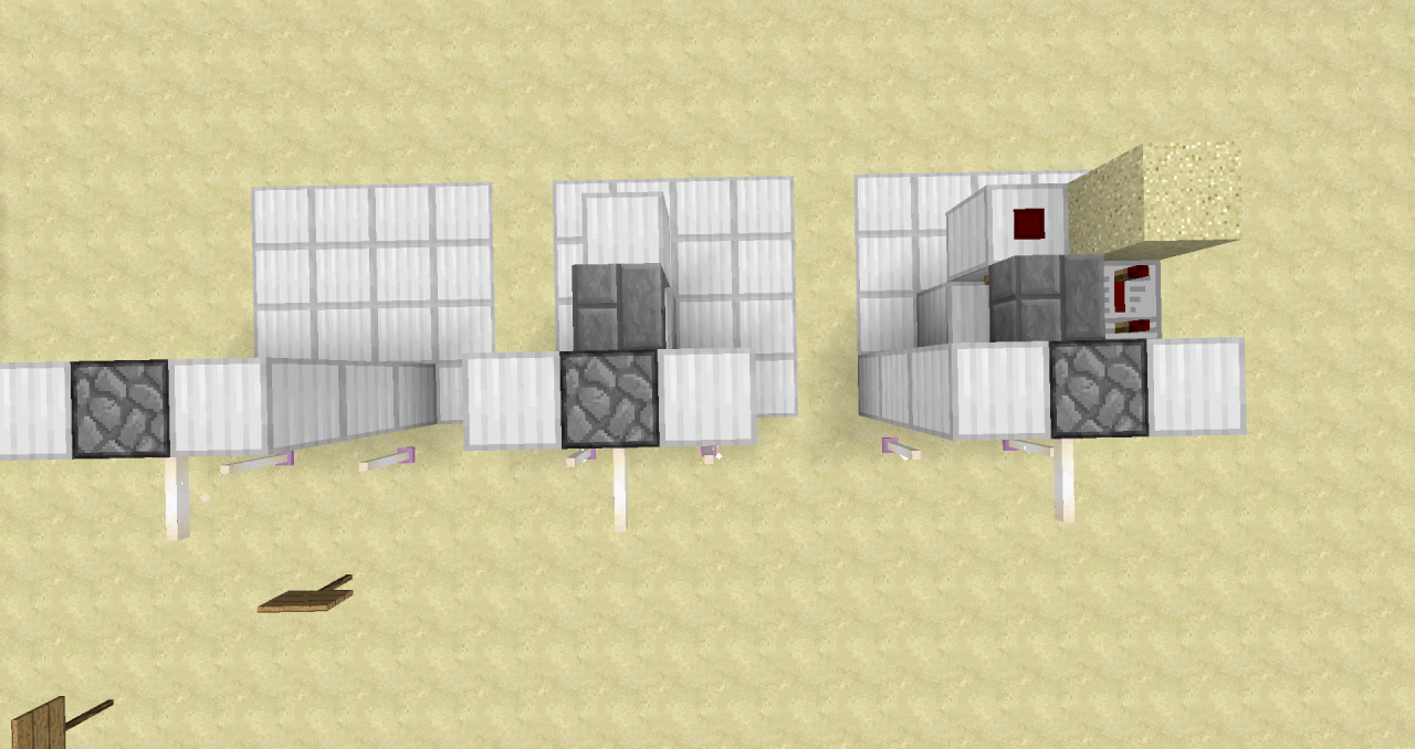 1.9 Compact Piston Elevator Minecraft Map