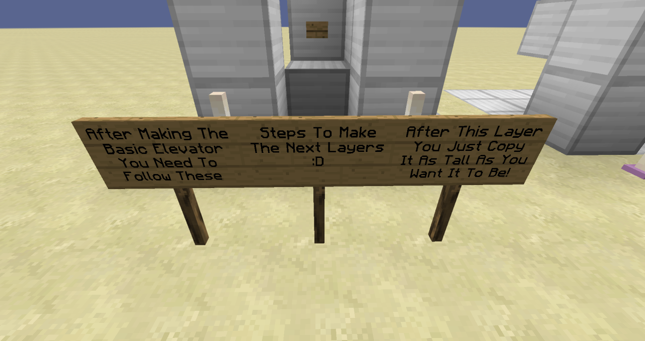 1.9 Compact Piston Elevator Minecraft Map