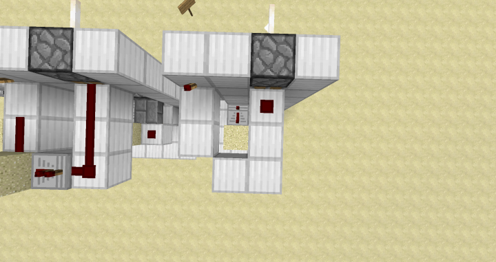 1.9 Compact Piston Elevator Minecraft Map