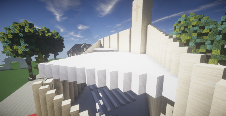 Modern Church Minecraft Map