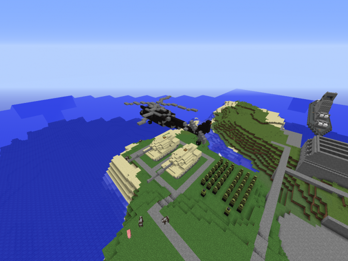 Military Base Minecraft Map
