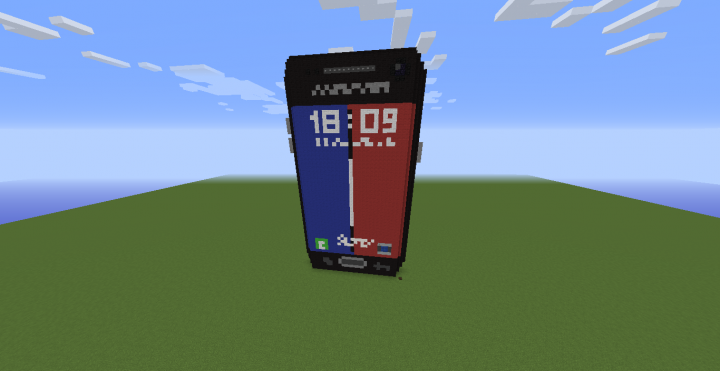 Samsung Galaxy S7 Edge Minecraft Map