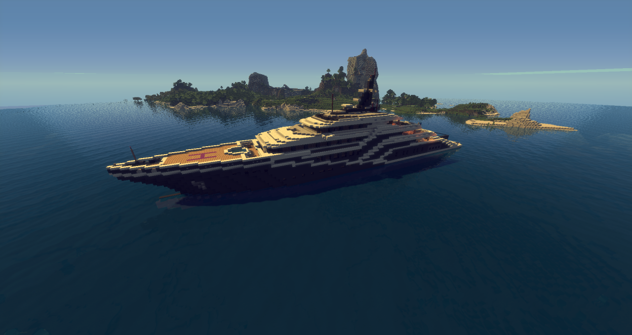Trigger Yacht Minecraft Map