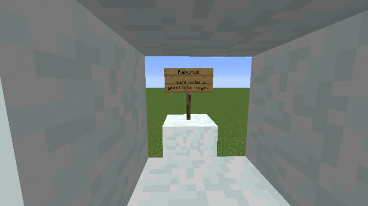 Papyrus Battle Minecraft Map