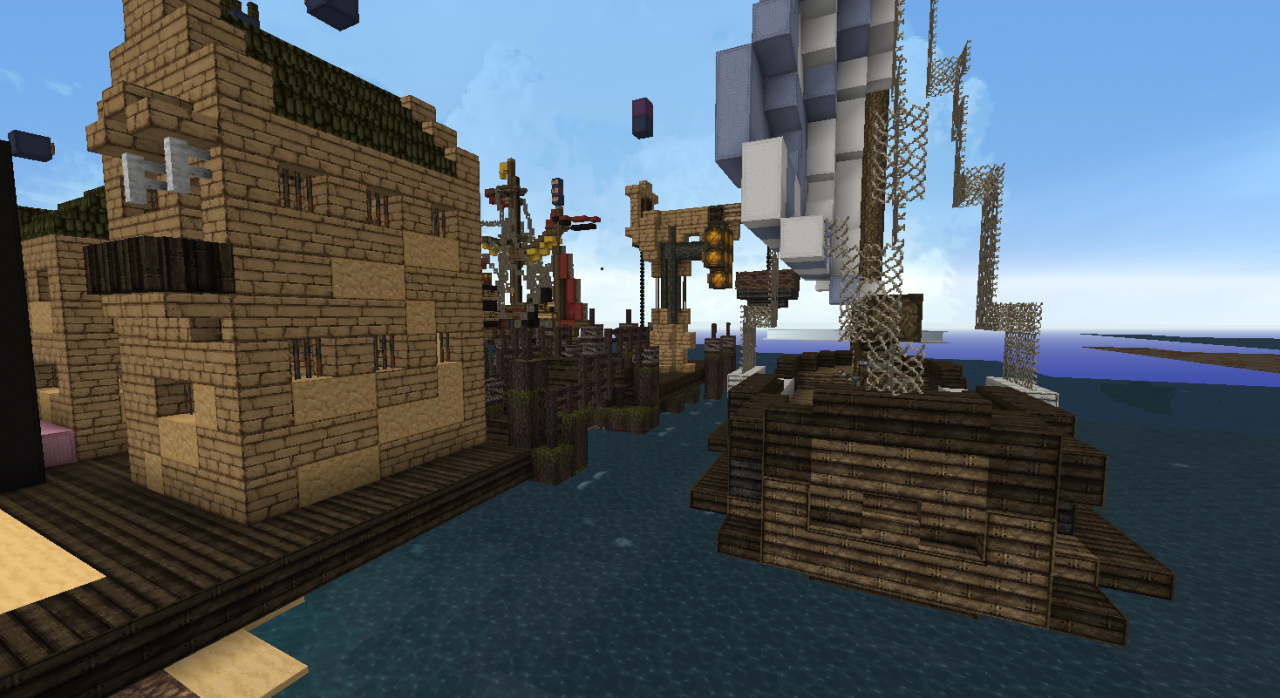 Naboe A Small Port Town Minecraft Map