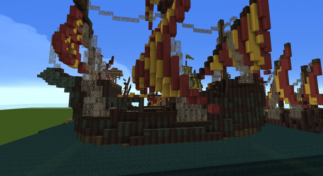 An Al'Bahjeerian Trader Minecraft Map