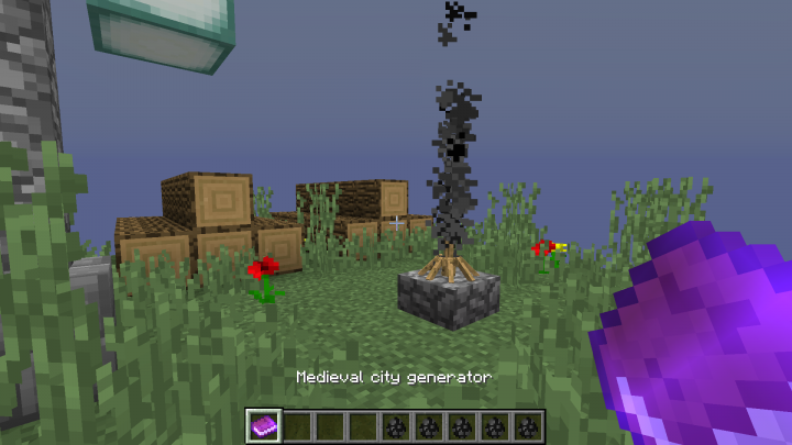Medieval City Generator Minecraft Map