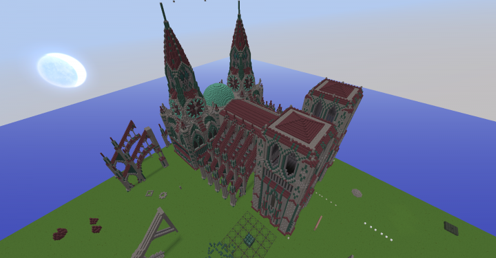 My own personal homage to Gothic architecture Minecraft Map