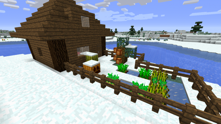 "WINTER HOUSE" by Twistermns Minecraft Map