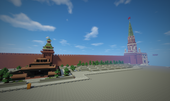 Moscow Red Square - 1.1 scale Minecraft Project