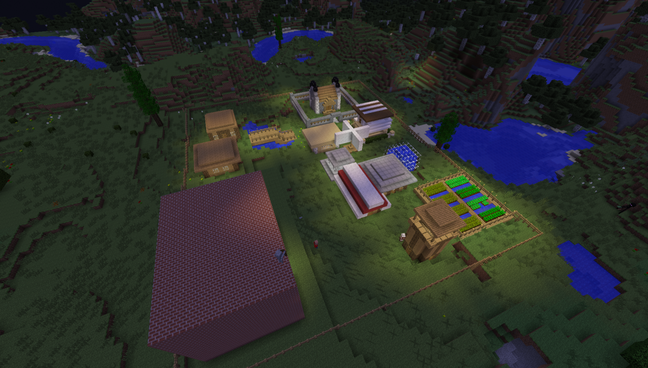 Villager Village Minecraft Map