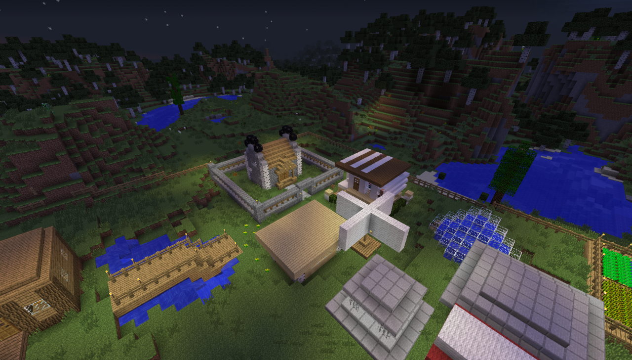Villager Village Minecraft Map