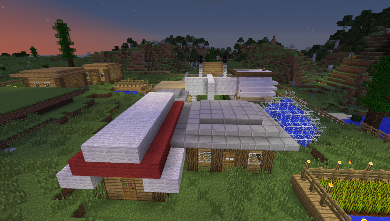 Villager Village Minecraft Map