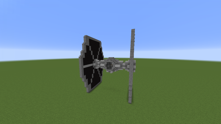 Minecraft Star Wars Imperial TIE Fighter Minecraft Map