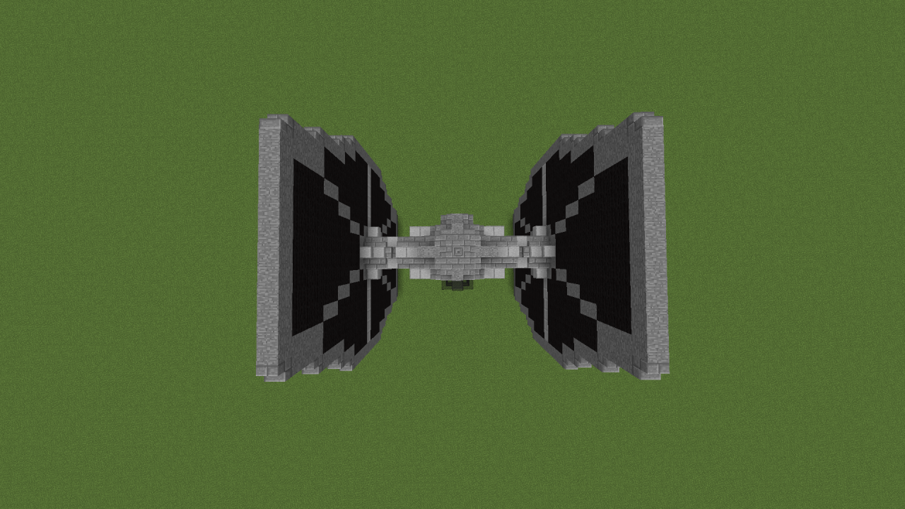 Minecraft Star Wars Imperial TIE Fighter Minecraft Map