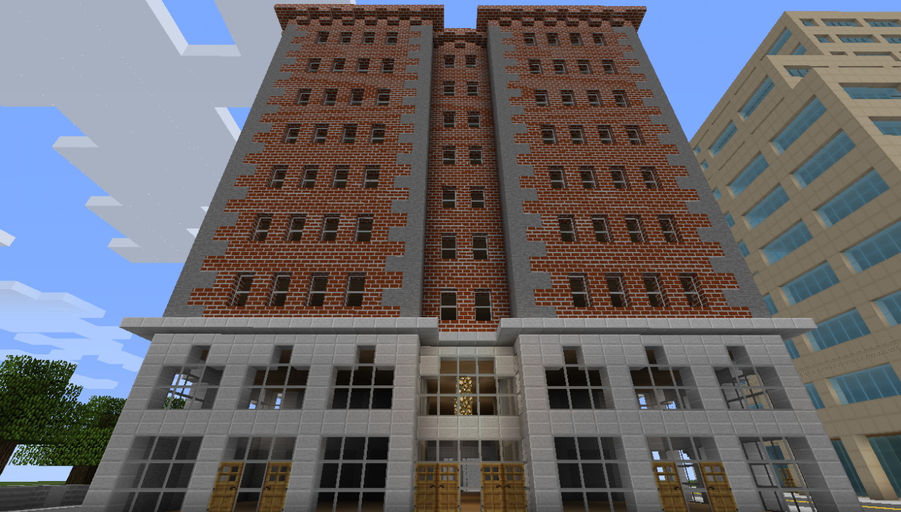 1930's Apartment Building | HCP Minecraft Map