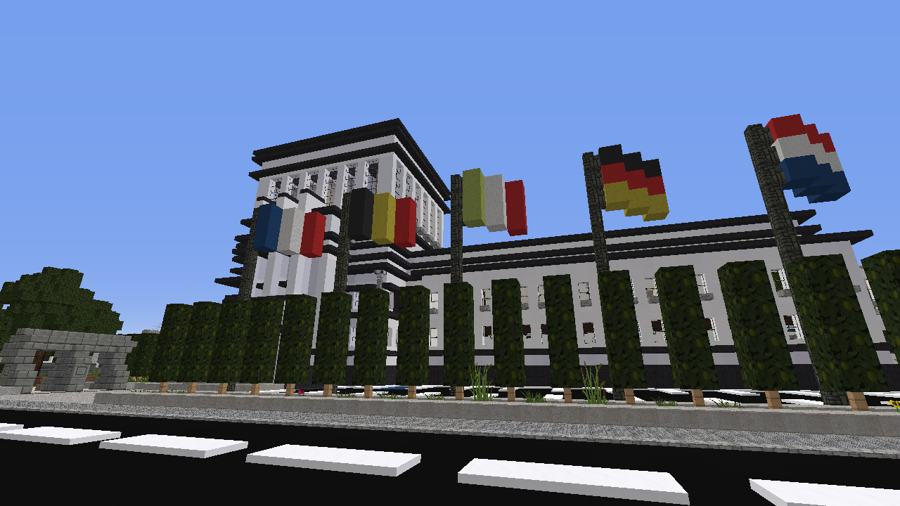 Modern school / école moderne -~-by asunoir-~- Minecraft Map