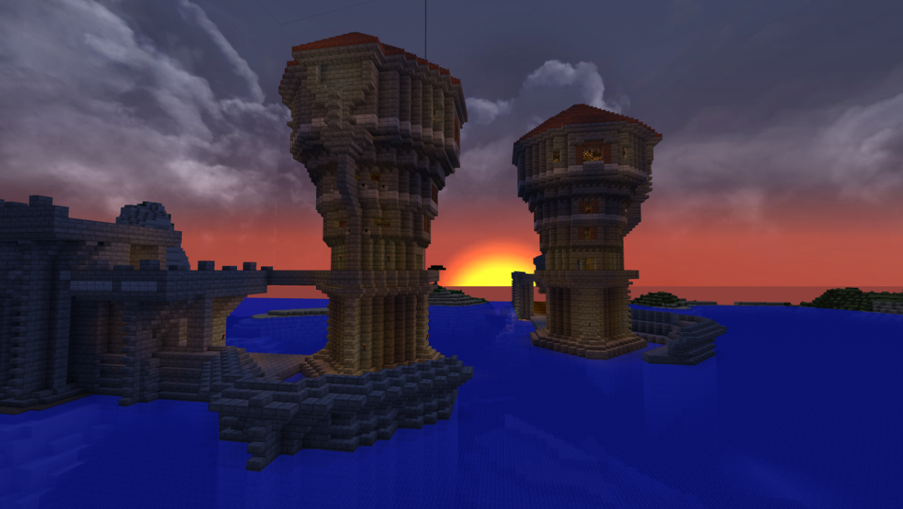 The Bay Towers Minecraft Map