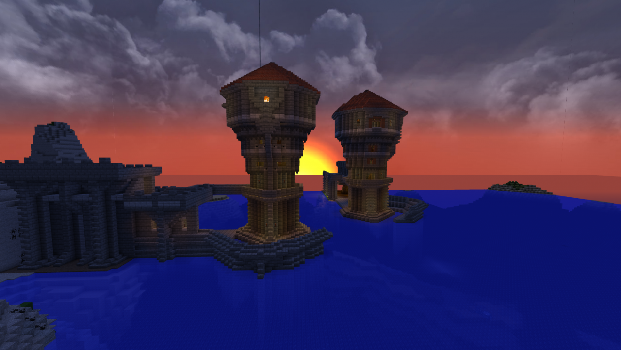 The Bay Towers Minecraft Map