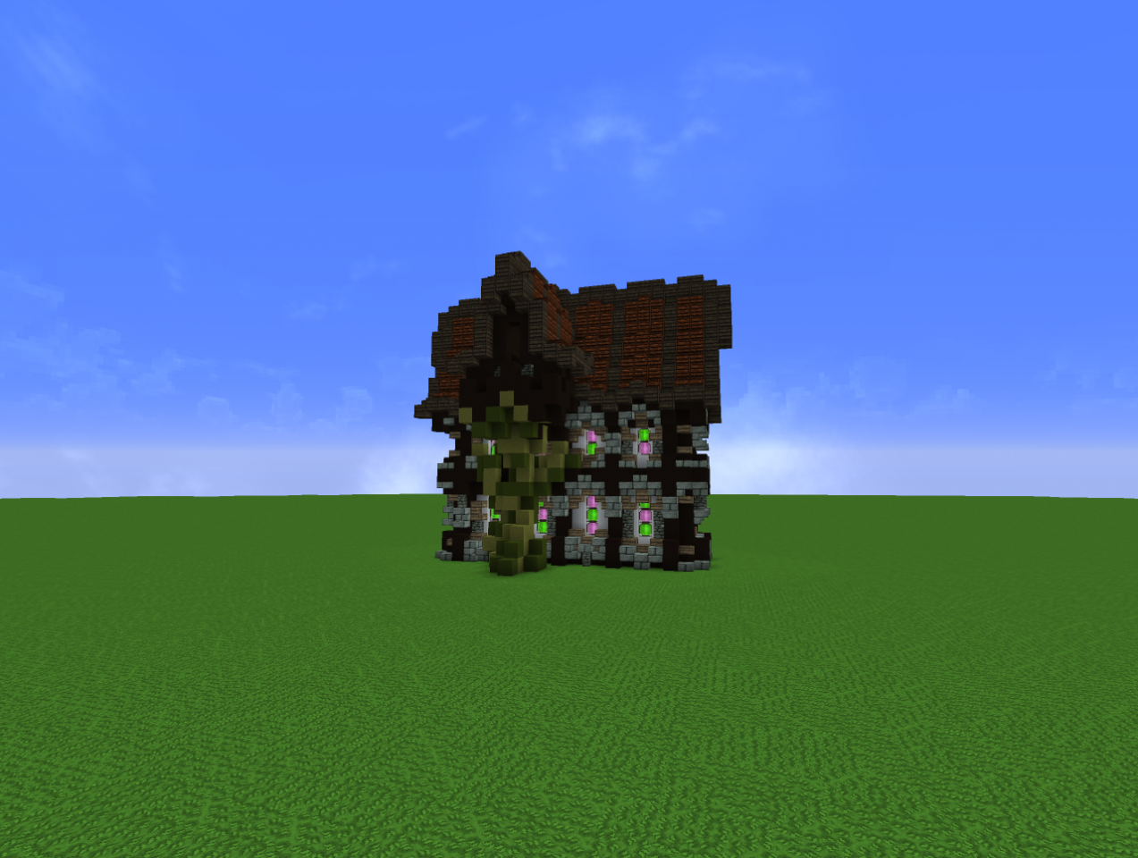 Fantasy - Over-Detailed house ? Minecraft Map