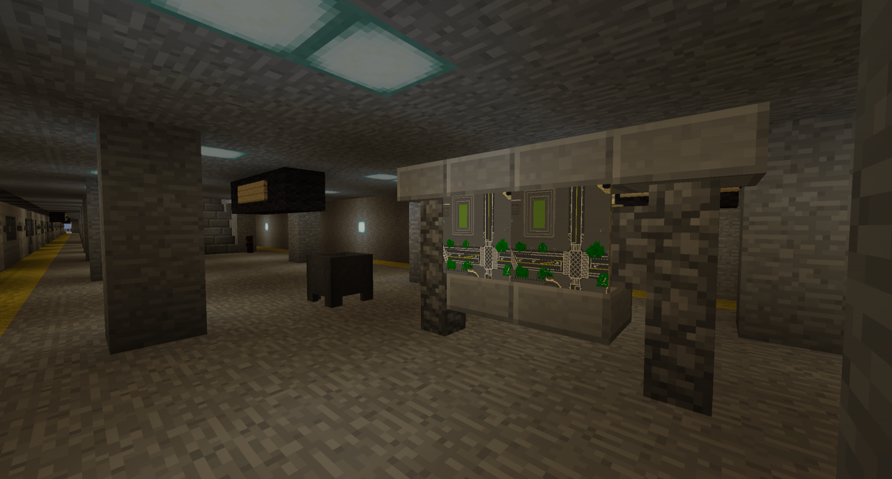 NYC Style MTA Subway Station Minecraft Map