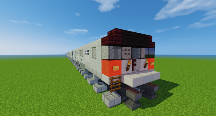 R188 NYC Subway Car (11-car train) Minecraft Map
