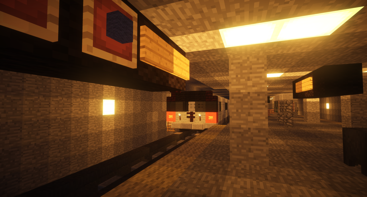 NYC Style MTA Subway Station Minecraft Map