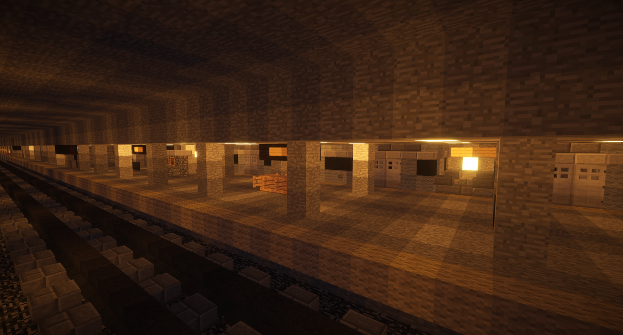 NYC Style MTA Subway Station Minecraft Map