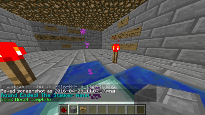 The Stalker - Minigame Minecraft Map