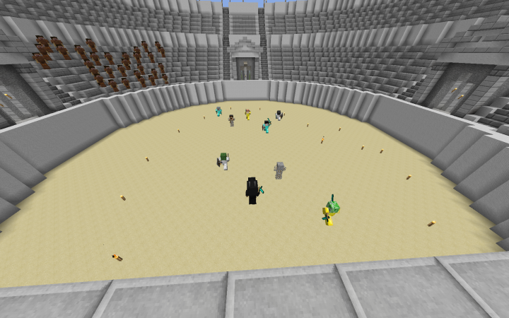 Roman arena 1.9.2 Minecraft Map