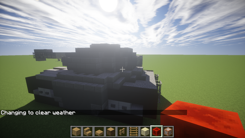Battle tank. Minecraft Map